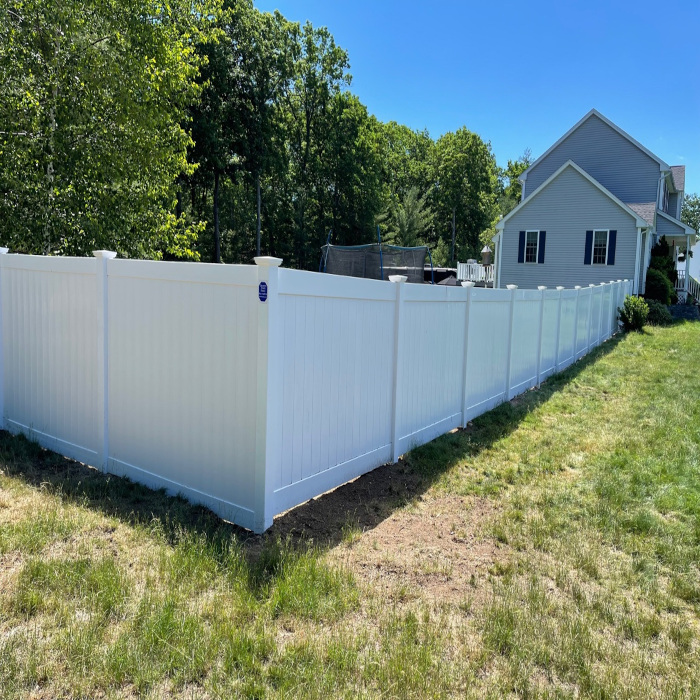 Vinyl Fence Installation - Granite State Fence